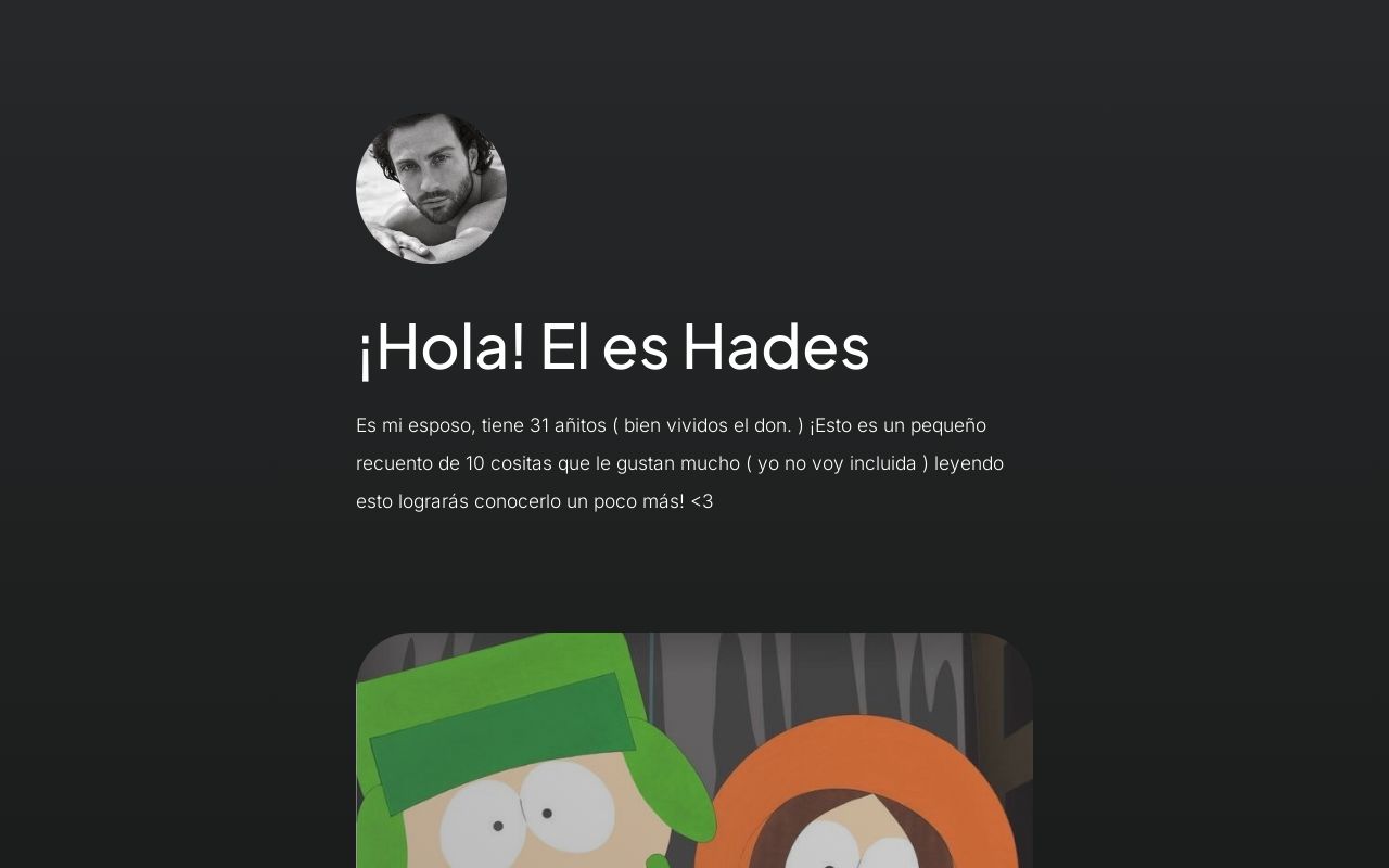 ¡Conoce a Hades!
